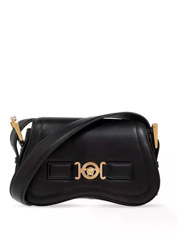 Versace Medusa Biggie Messenger Bag - Black