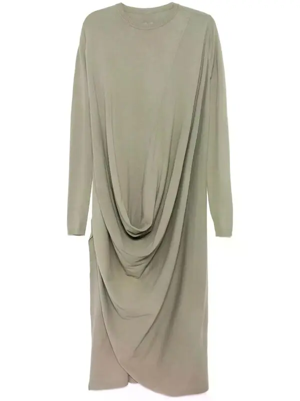 Rick Owens Draped Knitted Dress