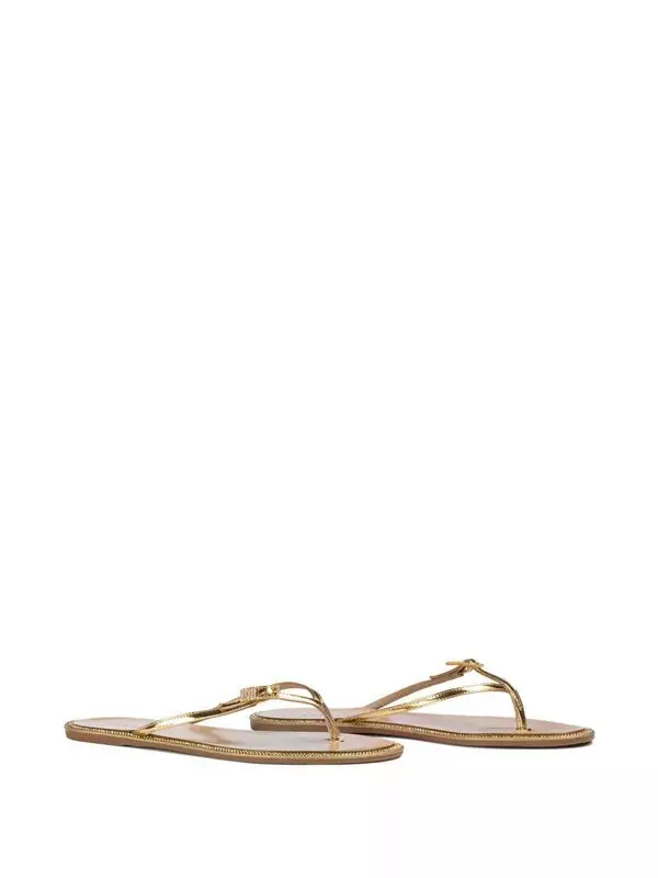 LE SILLA Sahara Flip Flops - Gold