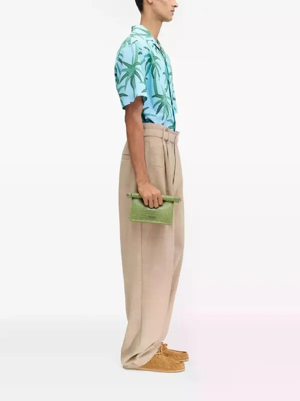 Jacquemus Floral-print Shirt - Blue