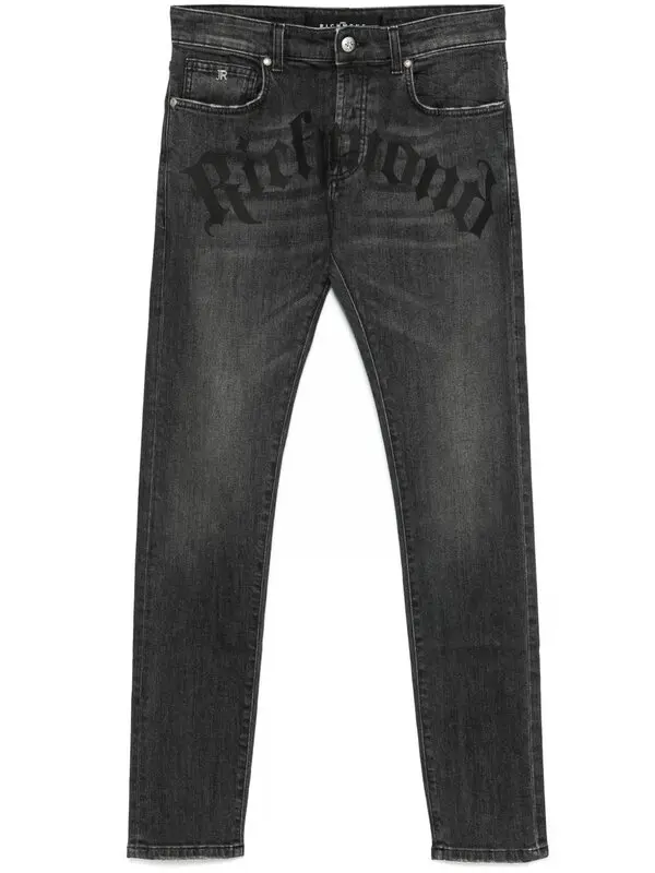 John Richmond Logo-print Jeans