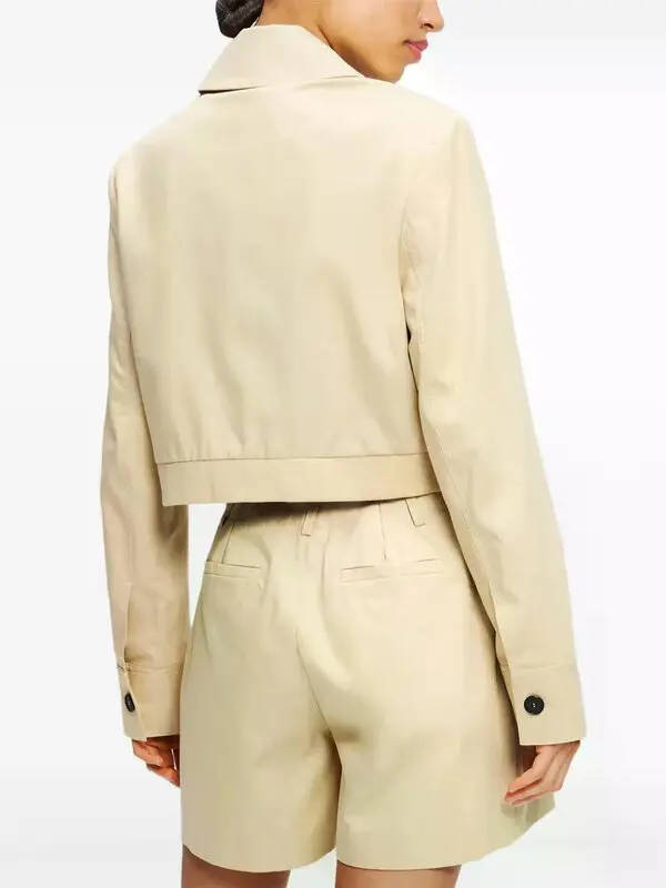 Karl Lagerfeld Cropped Blouson Jacket
