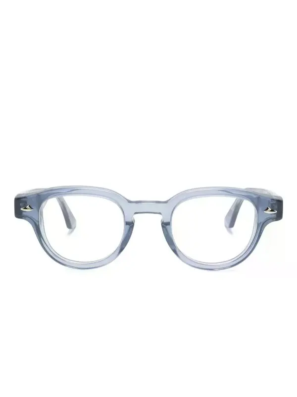 SESTINI EYEWEAR Round Frame Glasses - Blue