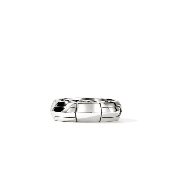John Hardy Icon 50 7mm Band Ring - Sterling Silver