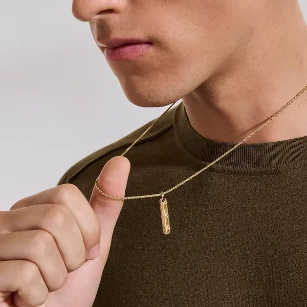 John Hardy Icon 50 Tag Necklace
