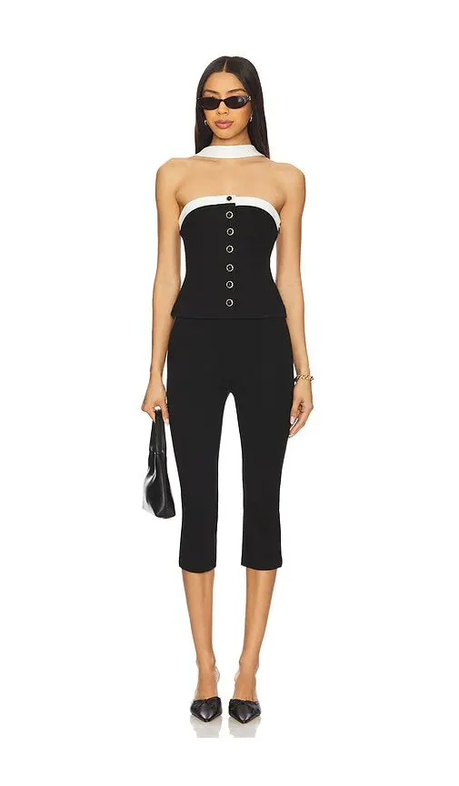 LOVERS AND FRIENDS Audrey Top - Black