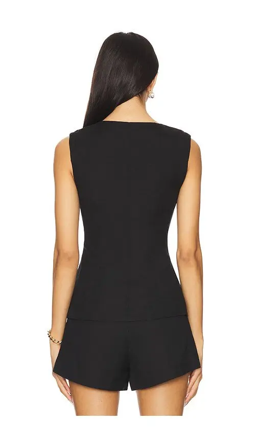 Tularosa Sierra Sleeveless Button-up Top
