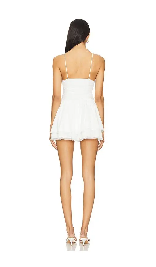 MORE TO COME Cassa Mini Dress - Ivory