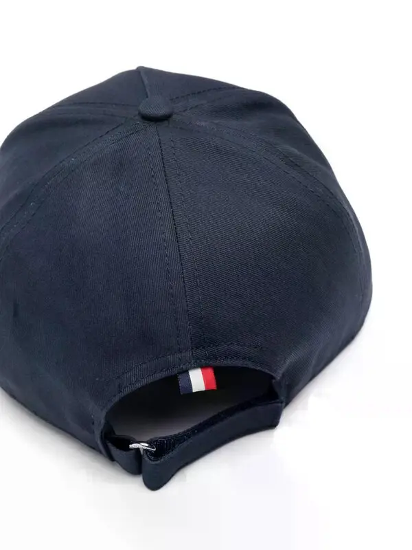 Moncler Embroidered Logo Cap - Blue