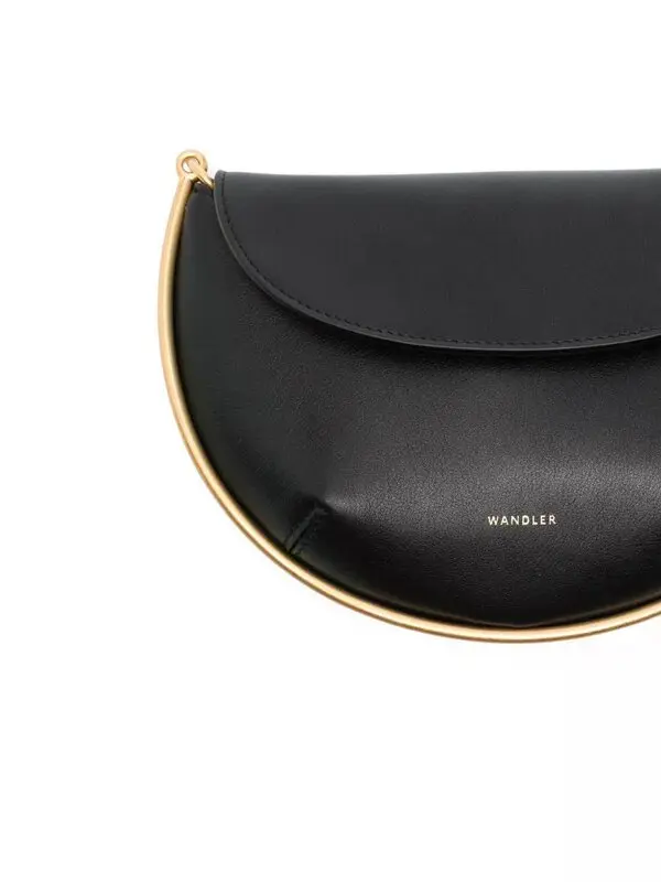 WANDLER Mini Kate Cross Body Bag - Black