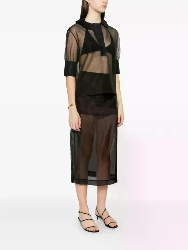 Philosophy Di Lorenzo Serafini Sheer Top