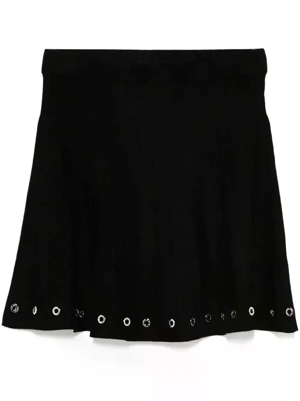 Dkny Grommet-detailing Skirt