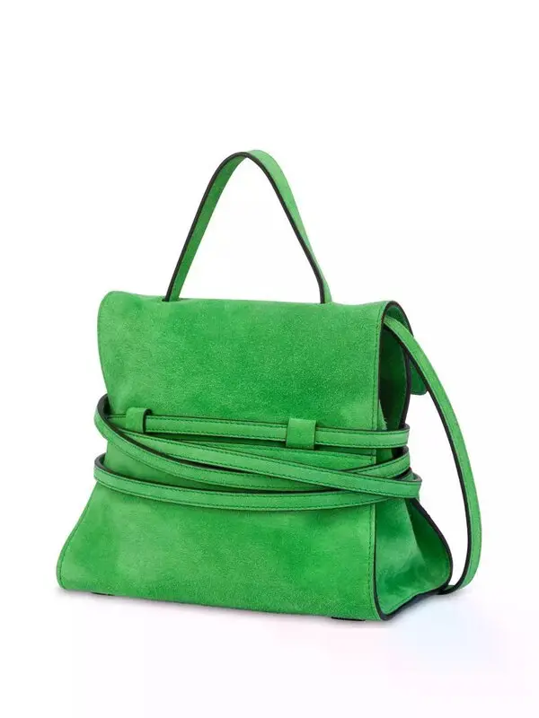 Moschino Belted Tote Bag - Green