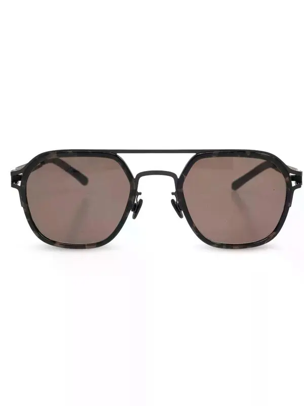 Mykita Leeland Pilot-frame Sunglasses - Black