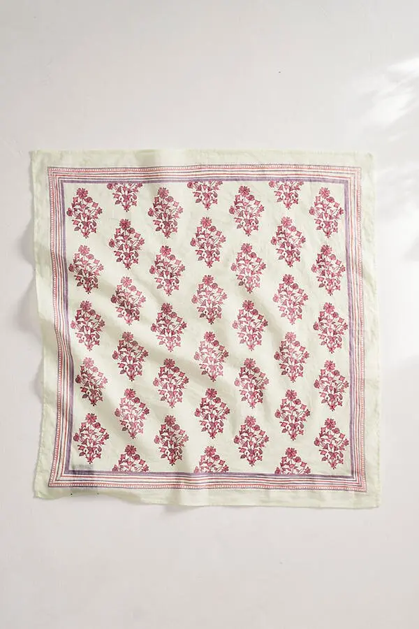 TERRAIN Block Prt Bandana - Neutral Pattern