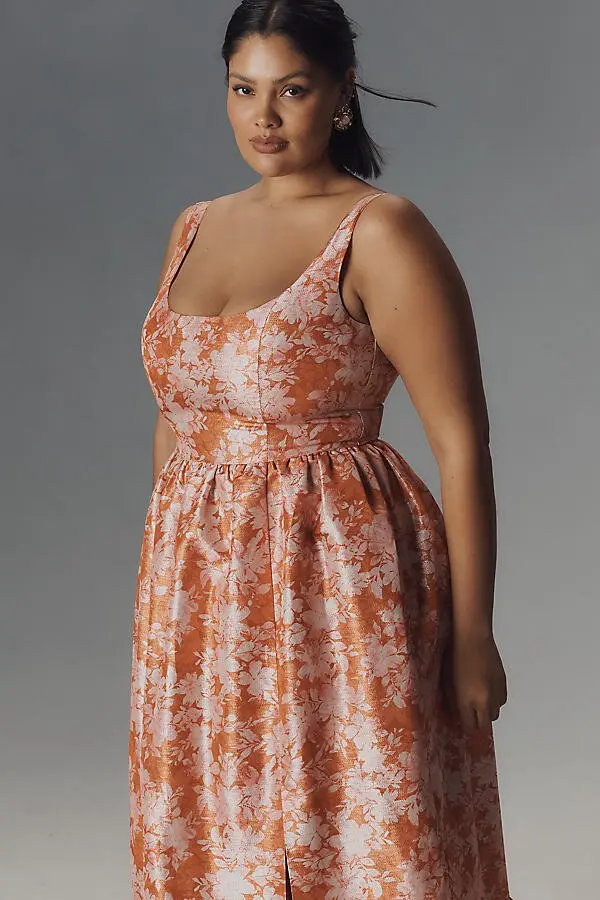 pink maxi summer dress Backless Pink Floral Casual Maxi Dress Pink Floral / Large