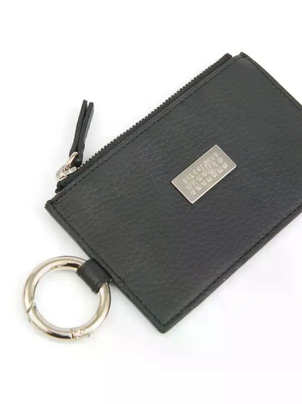 MAISON MARGIELA Numeric Zip-up Wallet - Black