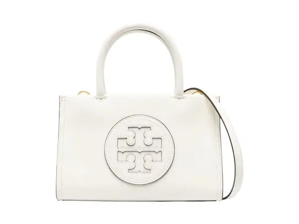 Tory Burch Ella Bio Mini Tote - White