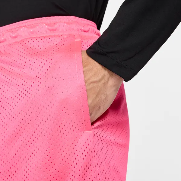 Nike Dri-fit 5" Mesh Basketball Shorts - Pink