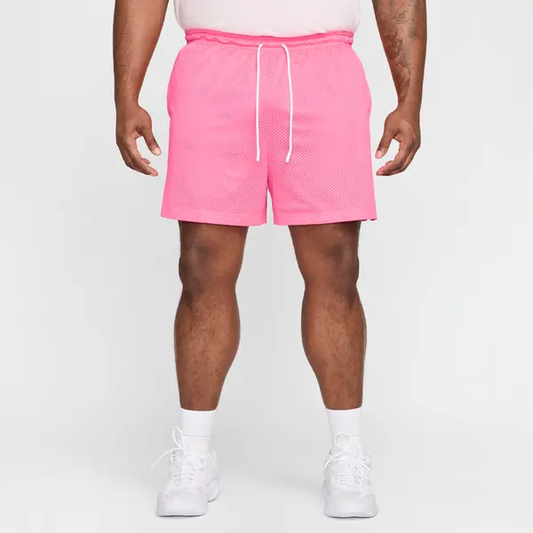 Nike Dri-fit 5" Mesh Basketball Shorts - Pink