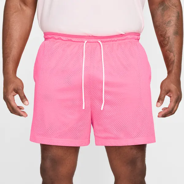 Nike Dri-fit 5" Mesh Basketball Shorts - Pink