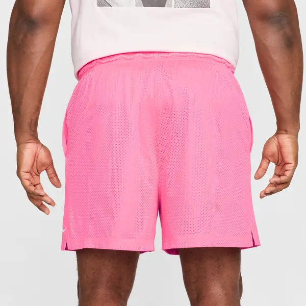 Nike Dri-fit 5" Mesh Basketball Shorts - Pink