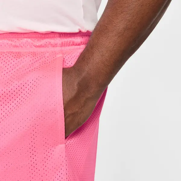 Nike Dri-fit 5" Mesh Basketball Shorts - Pink