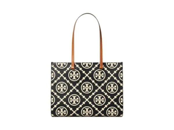 Tory Burch T Monogram Embossed Tote