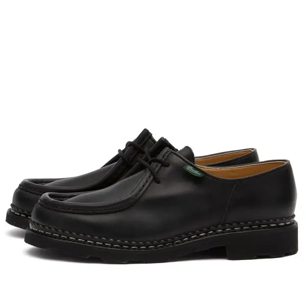 Paraboot Michael Leather Derby Shoe - Black