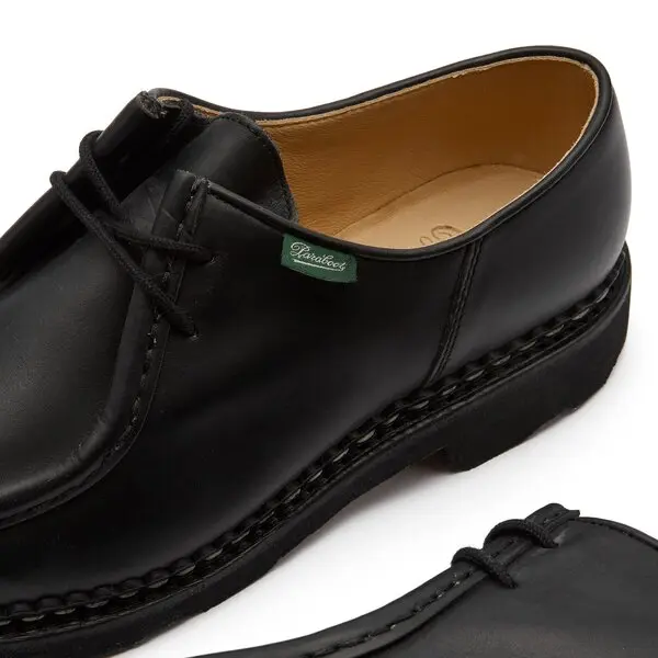 Paraboot Michael Leather Derby Shoe - Black
