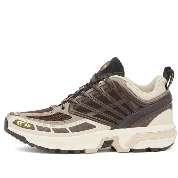 SALOMON Acs Pro Sneakers - Black Coffee/oxford Tan/cress Green