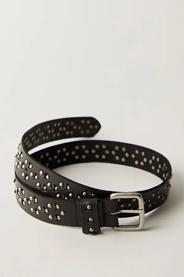 Free People Spur Stud Belt - Black