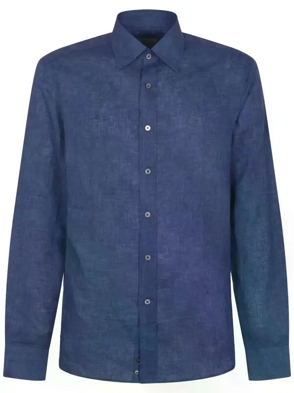 Canali Cotton Shirt - Blue
