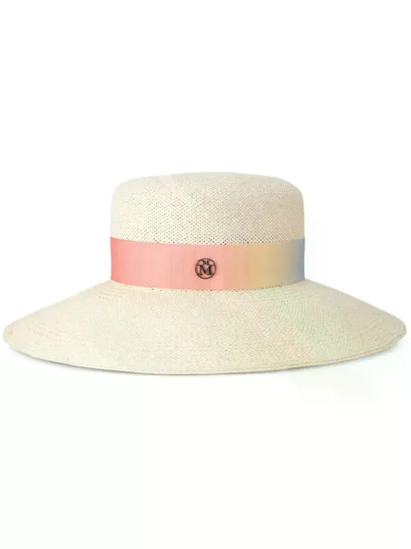 MAISON MICHEL Kendall Hat - Neutrals