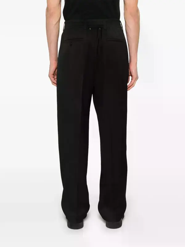 GOLDEN GOOSE Virgin Wool Trousers - Black