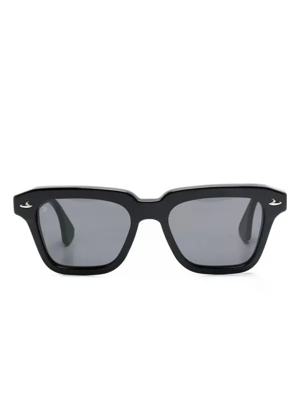 SESTINI EYEWEAR Quattro Square Frame Sunglasses - Black