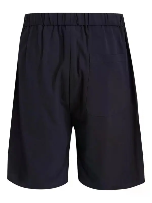 Brian Dales Elasticated-waistband Shorts - Blue