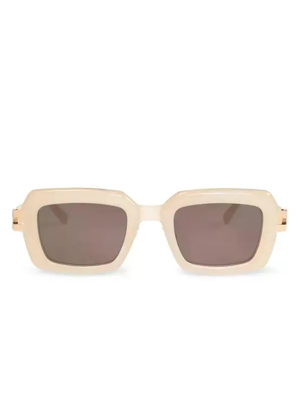 Mykita Rectangle-frame Sunglasses - Neutrals