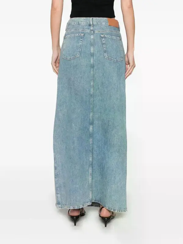 7 For All Mankind Maxi Denim Skirt