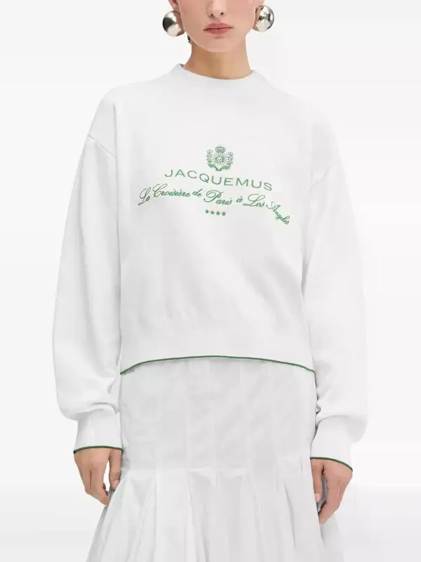 Jacquemus Logo-embroidered Sweatshirt