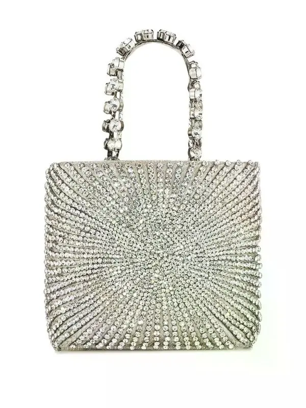 AQUAZZURA Embellished Square Tote