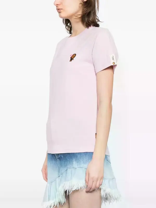 A BATHING APE Baby Milo® Store Logo-embroidered T-shirt