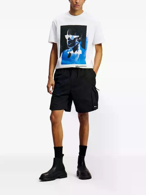Karl Lagerfeld Logo Box Shorts
