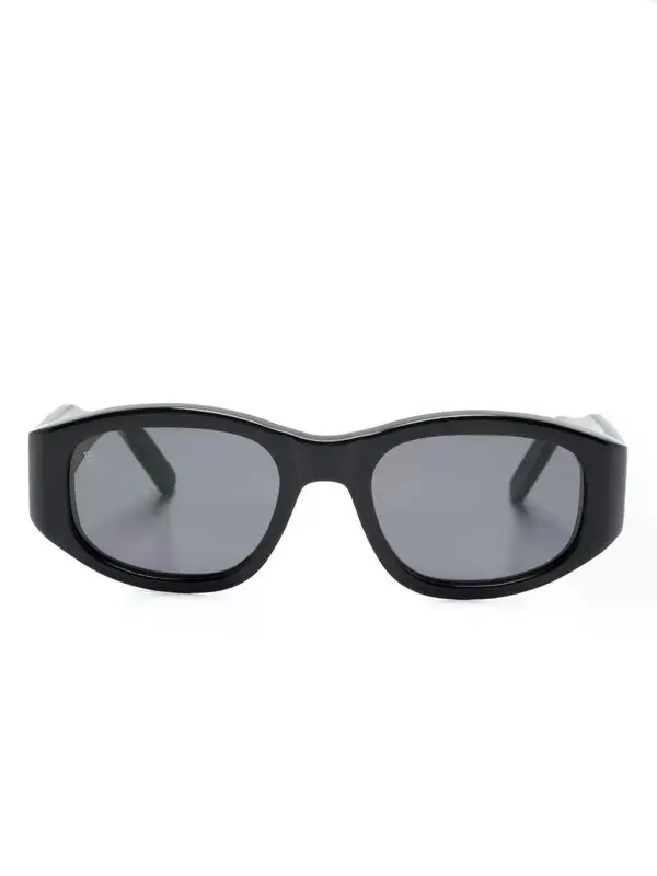 SESTINI EYEWEAR Nove Rectangle-frame Sunglasses - Black