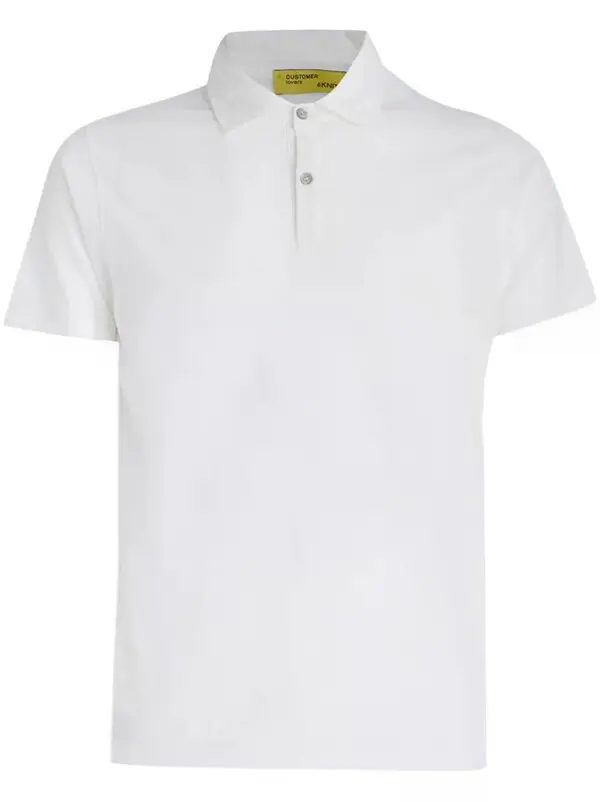 CUSTOMER LOVERS Short-sleeve Polo Shirt - White