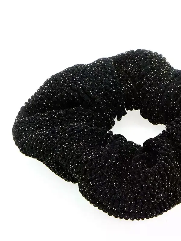 Hunza G Lurex Lycra Scrunchie