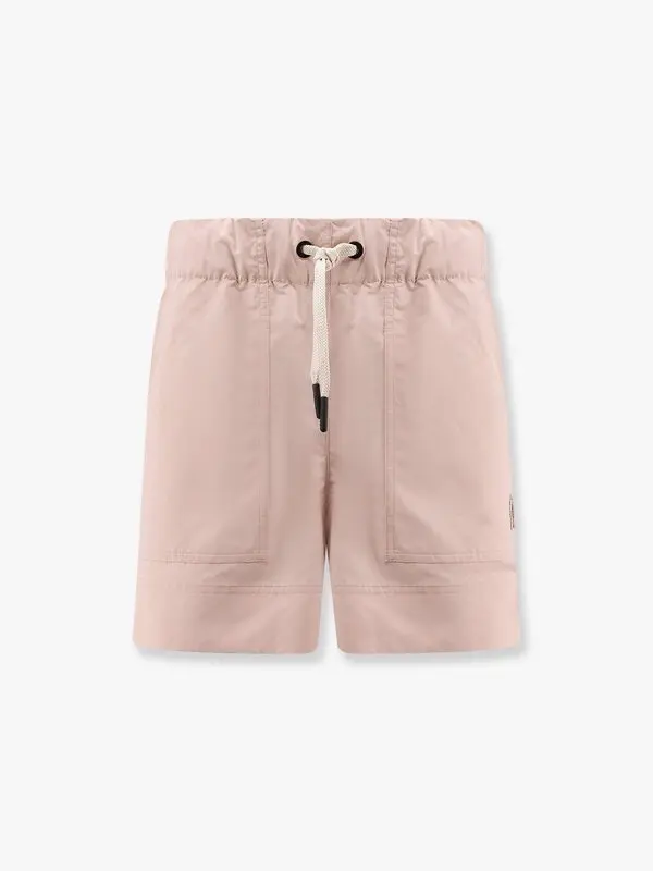 Moncler Nylon Shorts - Beige