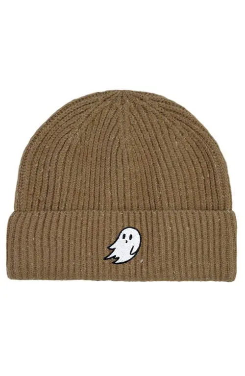 DALIX Ghost Fisherman Beanie - Tan
