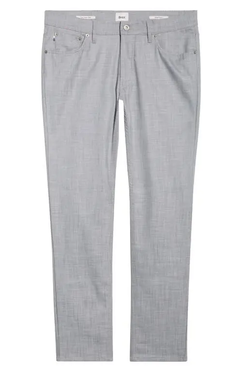 BRAX Chuck Stretch Chambray 5-pocket Pants - Platino
