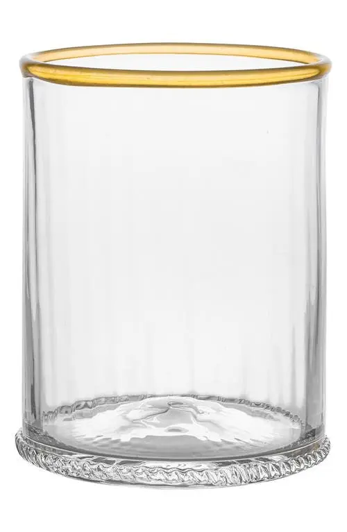 JULISKA Nell Double Old Fashion Glass Tumbler - Daffodil
